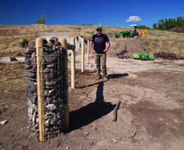 Solid Stonework: Building Rock Fence Posts - Grit